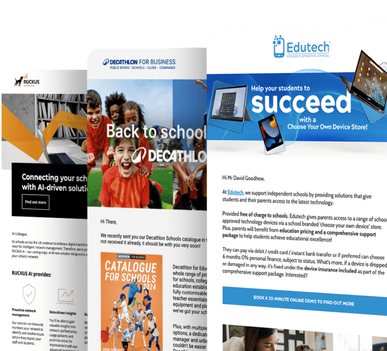 Email Marketing to Schools | Connect with 725,000 education staff